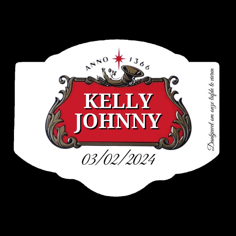 Personalized Stella Artois Label CANVA Template DIY Digital - Etsy