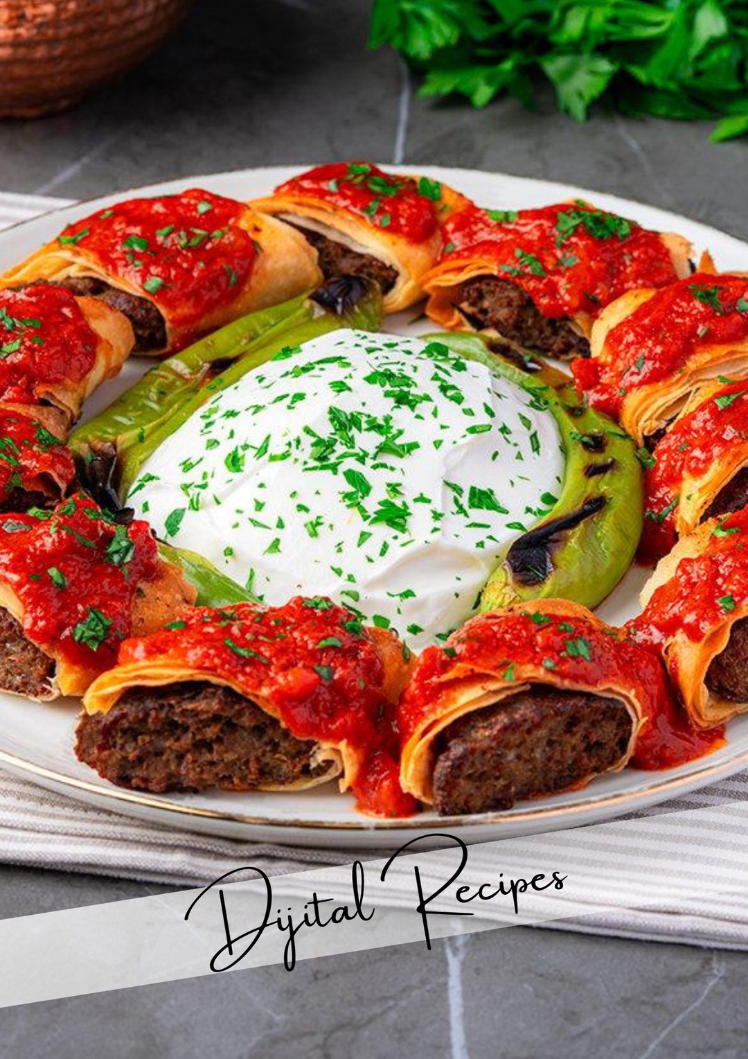 Turkish Beyti Kebab Recipe Digital Recipes From Turkish and World ...