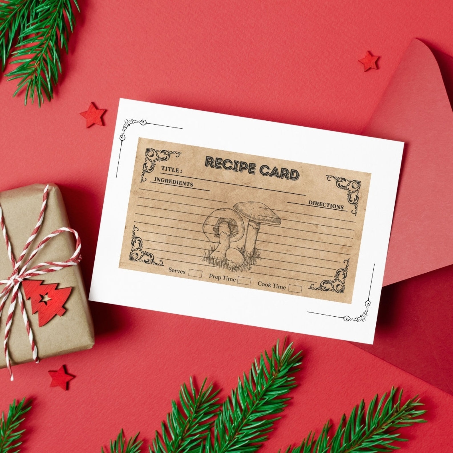 Recipes Cards Digital Recipe Card Printable Recipe Cards Collection ...