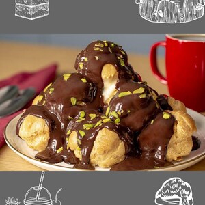 Profiteroles Recipe Digital Recipes Digital Recipes From Turkish and ...