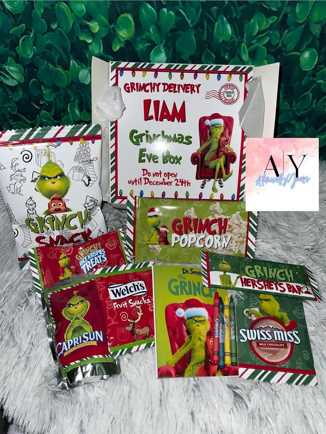 Grinchmas Eve Box | Grinch Movie - Etsy