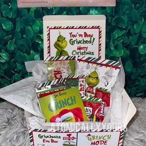 Grinchmas Eve Box | Grinch Movie - Etsy