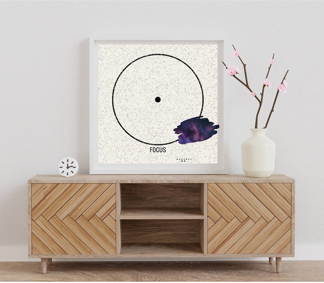 3 Themes - Meditation Focus Printable Wall Art, Printable, Focus Art ...