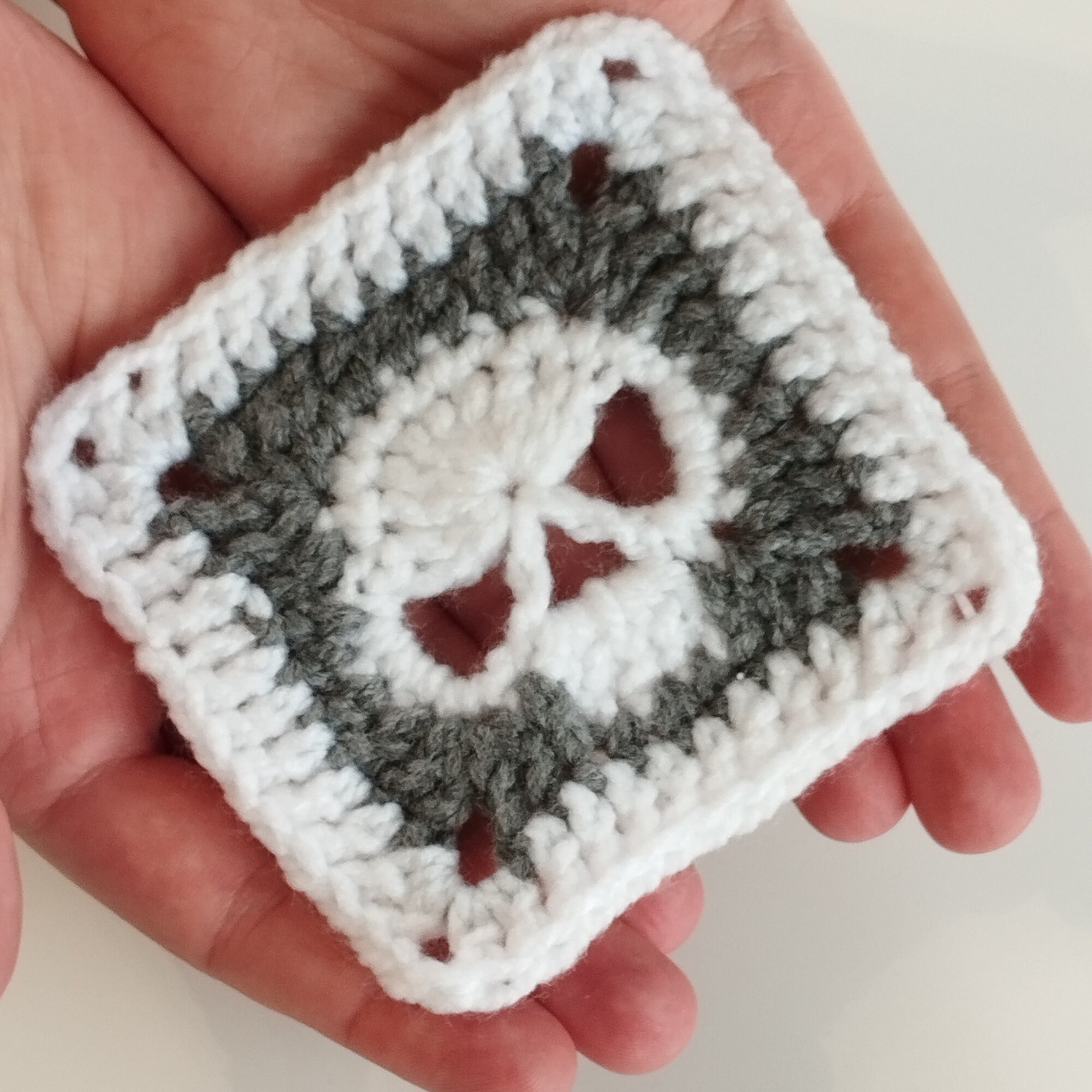 Crochet Pattern-skull Granny Square Easy Granny Suare Crochet - Etsy