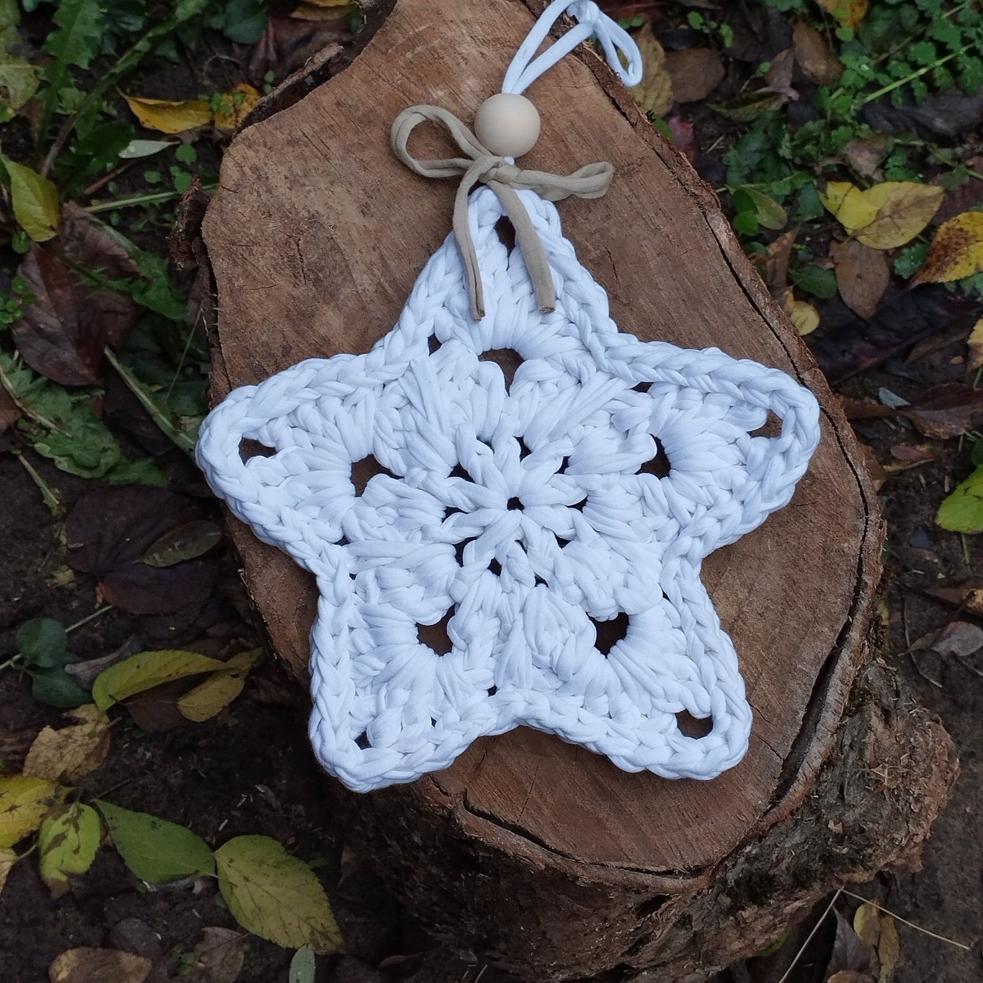 Easy Crochet Pattern-five Point Star Crochet Pattern Pdf-christmas ...