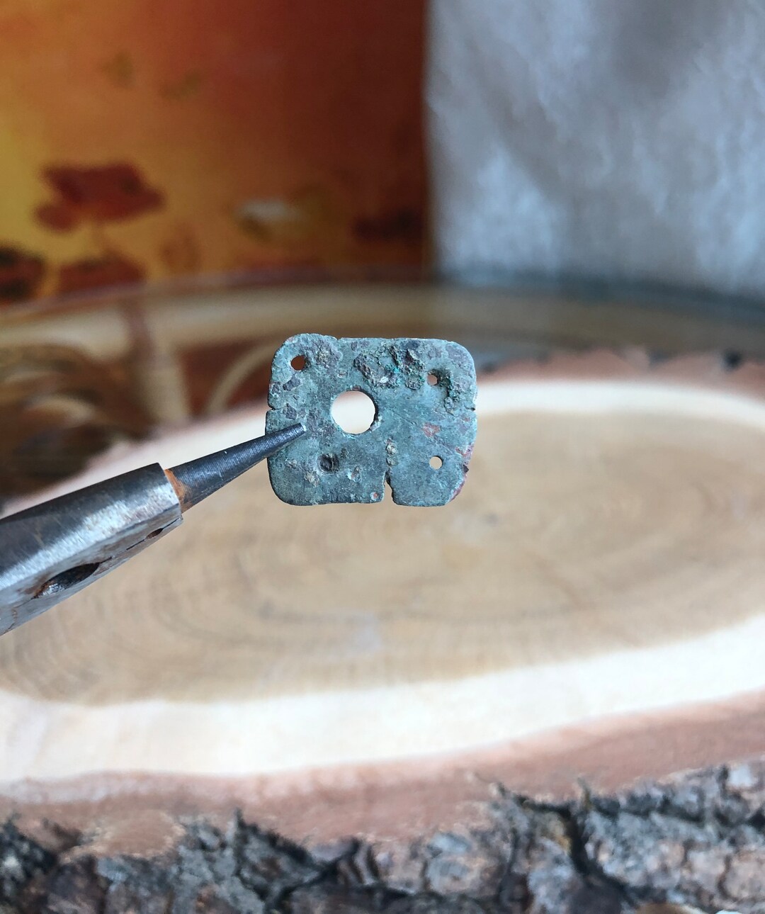 Ancient Artefact, Viking Bronze Overlay, Patch, Original, 1-3 Century ...