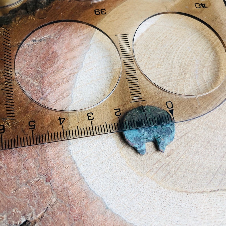 Ancient Artefact, Viking Bronze Overlay, Patch, Original, 2-3 Century ...