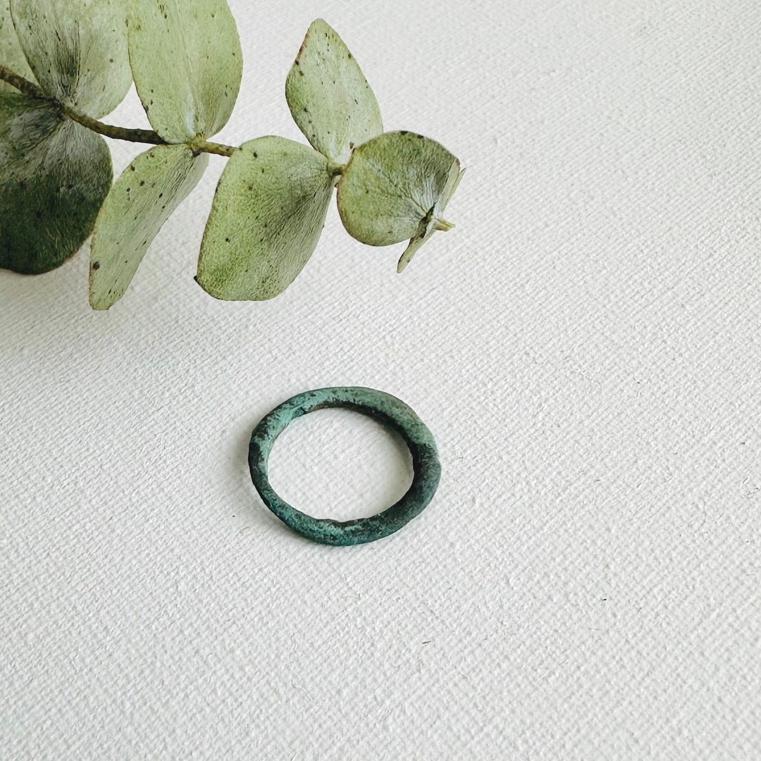 Ancient Ring, Small Viking Ring, Original Tin Bronze Ring 1-3 Century ...