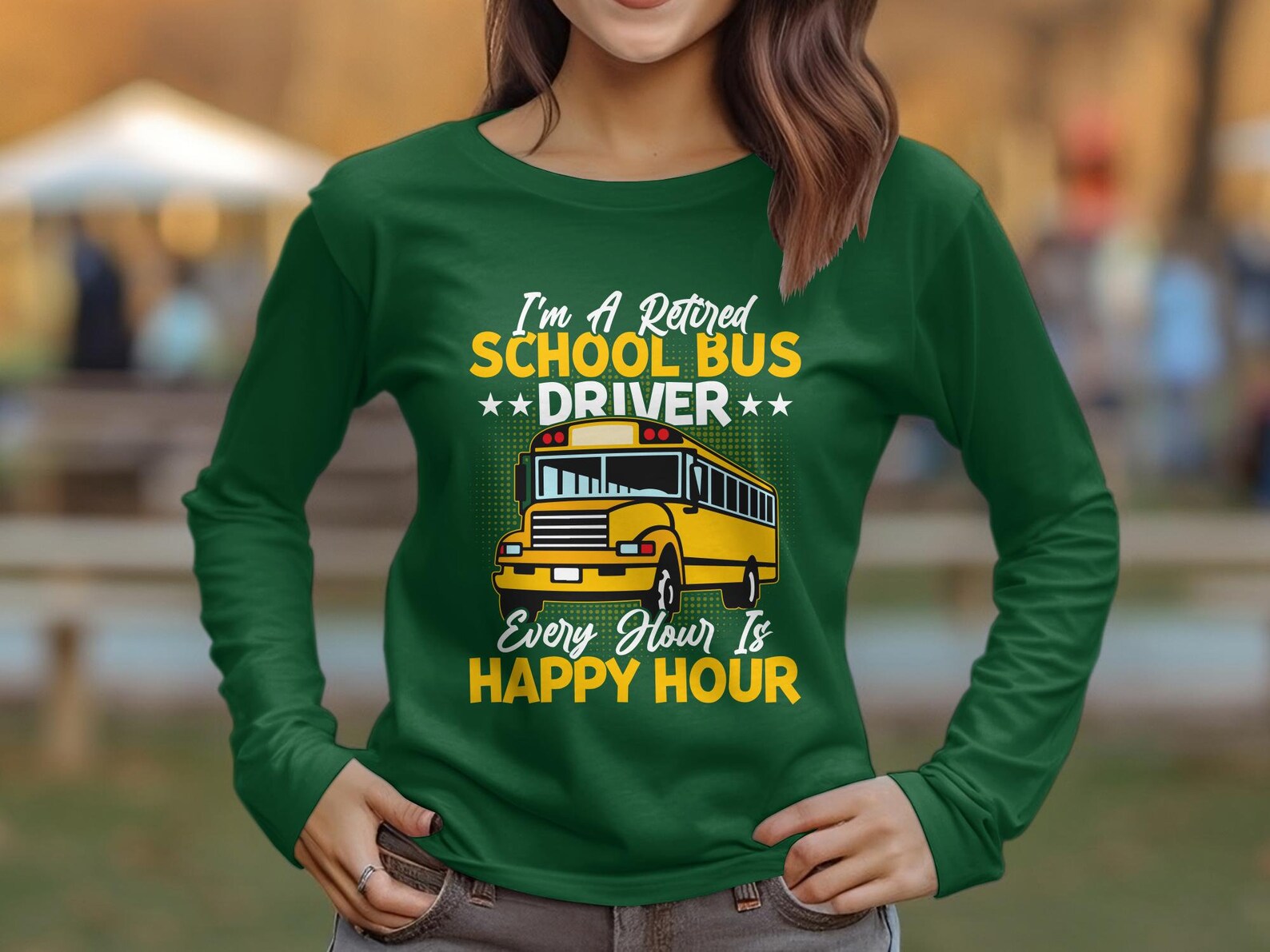 Retired School Bus Driver Appreciation Day Gift School Bus Driver ...