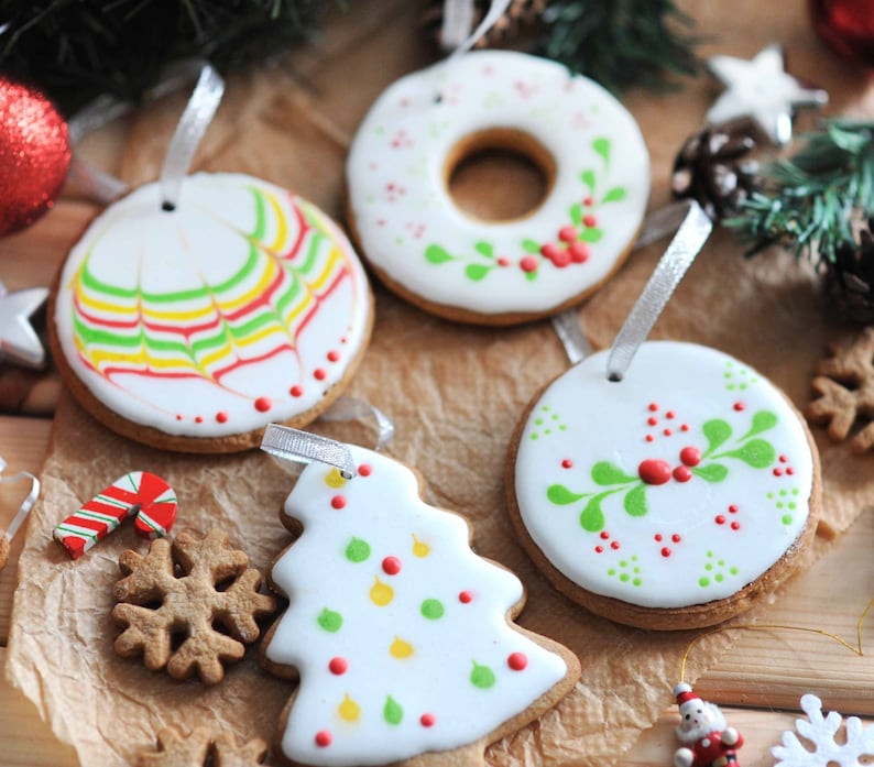 Christmas Cookies, Sugar Decorated Cookies Christmas Party, Christmas ...