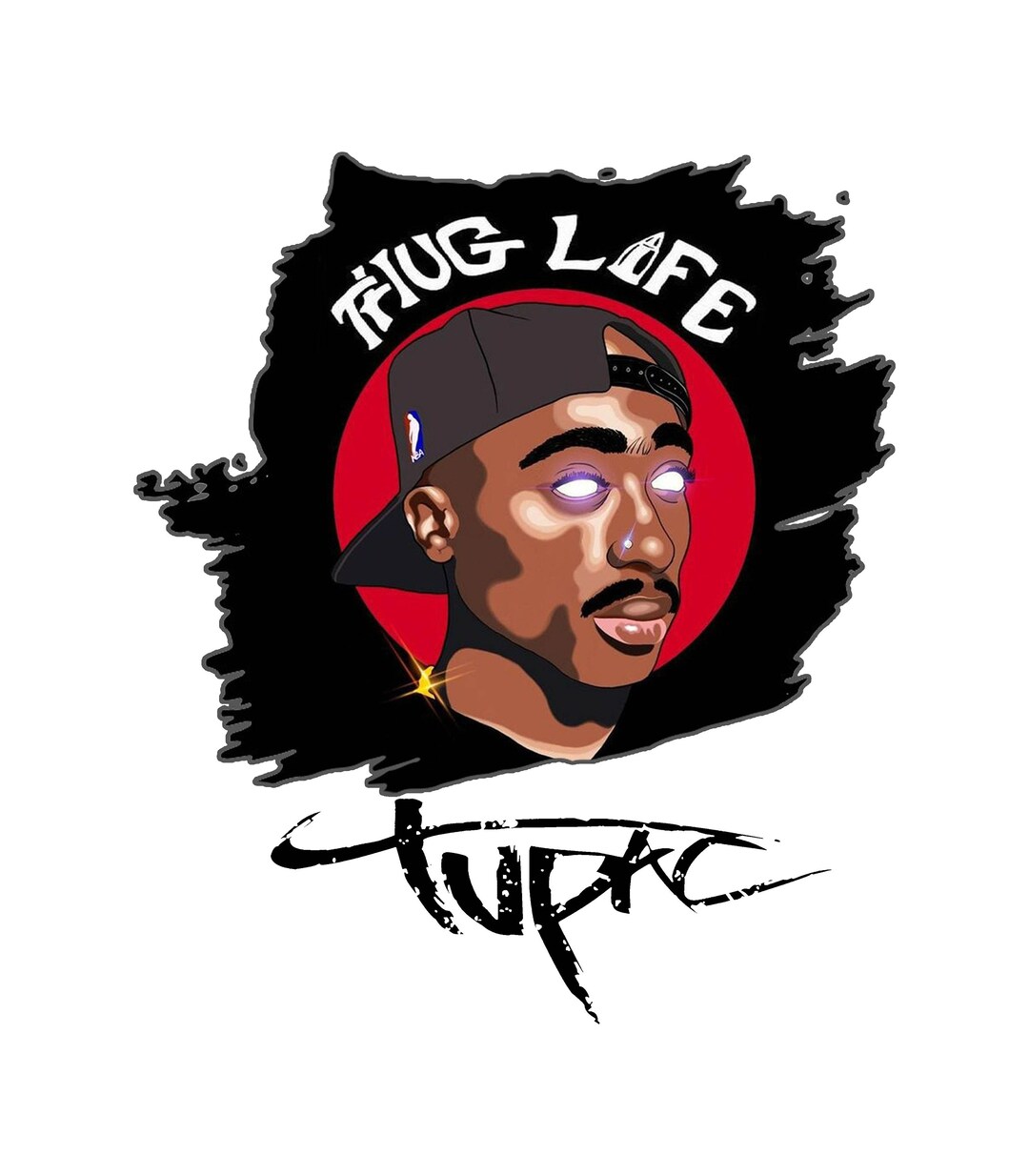 2pac Syakur Png Only for All Tshirt - Etsy