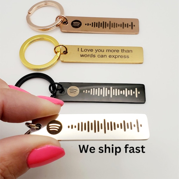 Spotify Keychain - Etsy