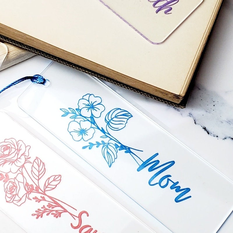 Personalized Bookmark - Etsy