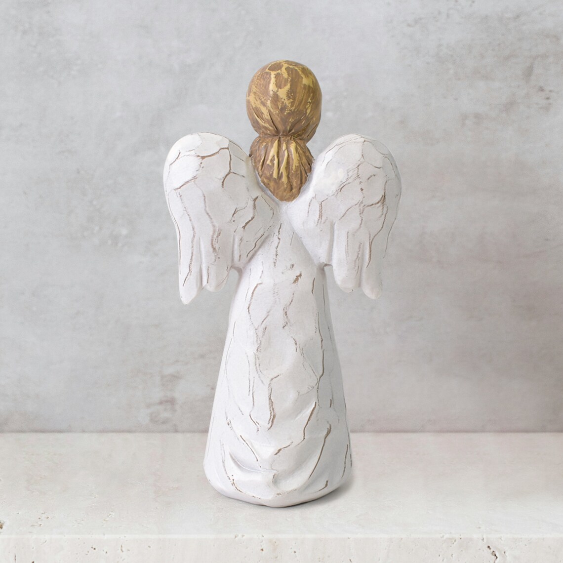Angel Figurines for Women, Angel Statue With LED Lights, Small Hand ...