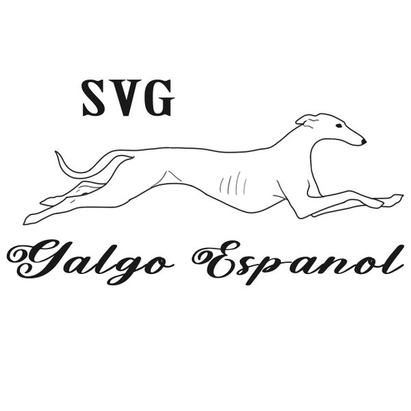 Spanish Galgo Art - Etsy