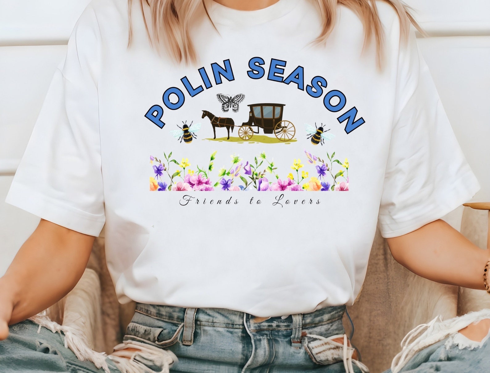 Bridgerton Shirt, Polin Season Friends to Lover Tee, Lady Whistledown ...