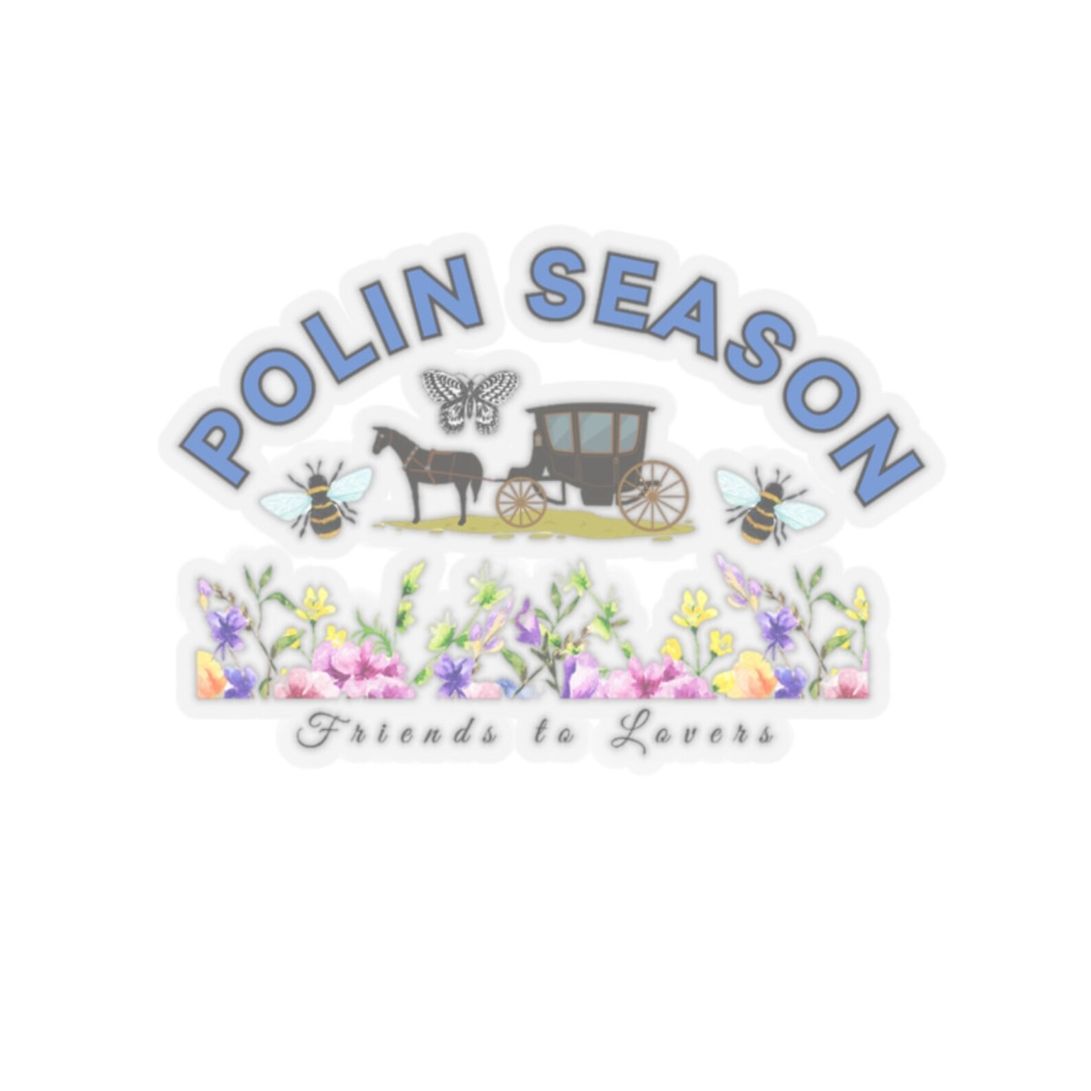 Bridgerton Sticker, Polin Season, Friends to Lovers Sticker, Bridgerton ...