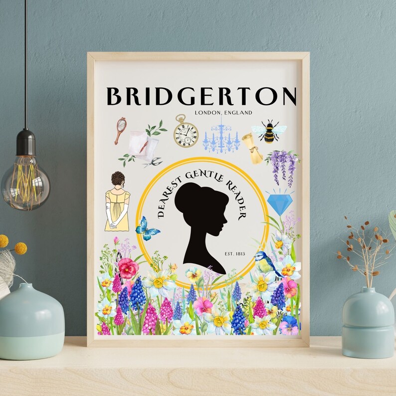 Bridgerton PNG, Bridgerton Digital Download, Bridgerton Inspired Art ...