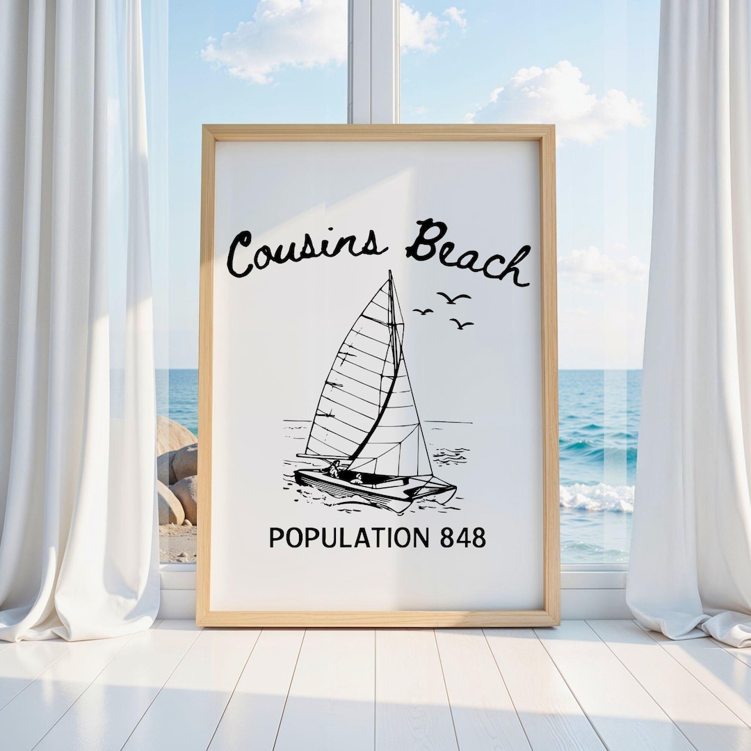 TSITP Poster, Cousins Beach Print, the Summer I Turned Pretty Poster ...