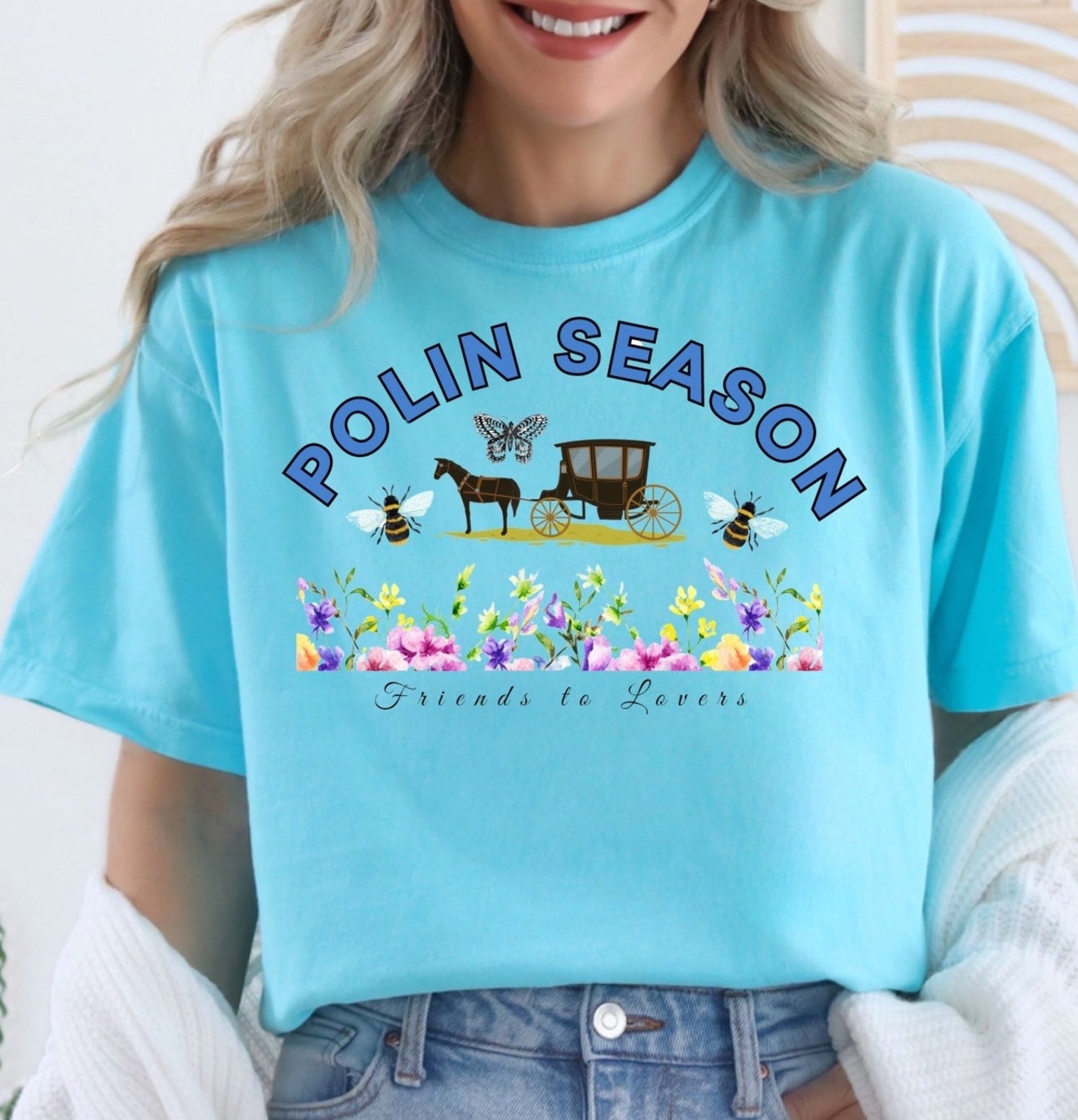 Bridgerton Shirt, Polin Season Friends to Lover Tee, Lady Whistledown ...