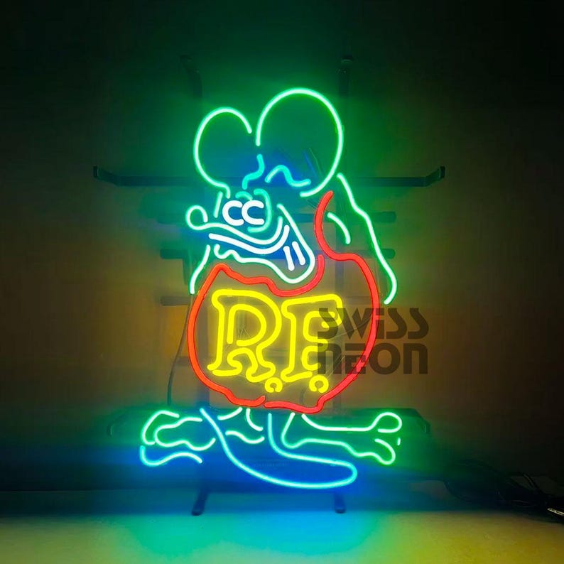 Retro Rat Fink Neon Sign Customizable Creative Neon Lights for Family ...