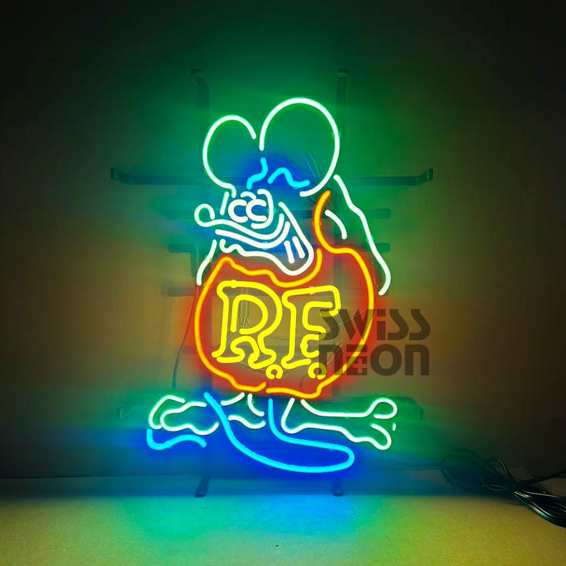 Retro Rat Fink Neon Sign Customizable Creative Neon Lights for Family ...