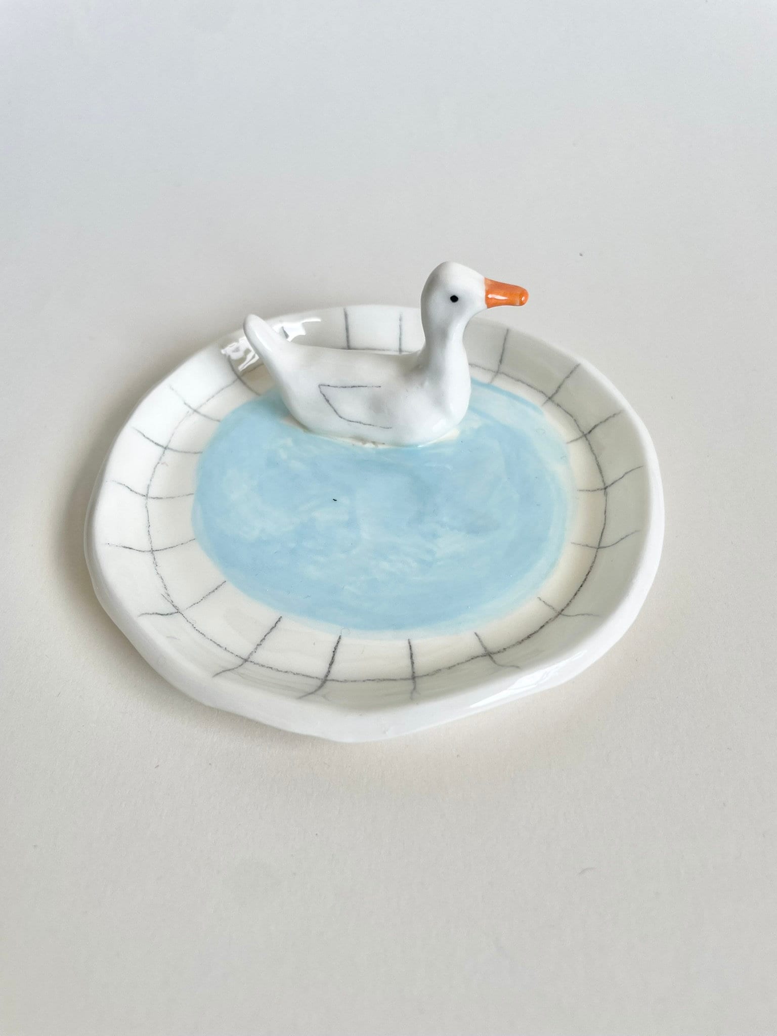 Duck Pond Jewlery Dish - Etsy