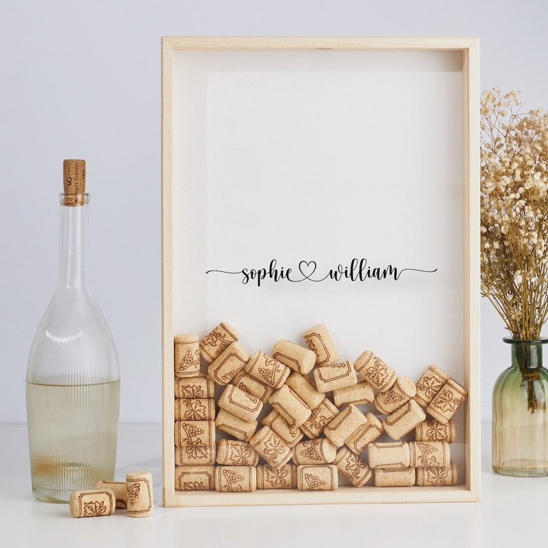 Wine Cork Frame With Picture - Etsy UK