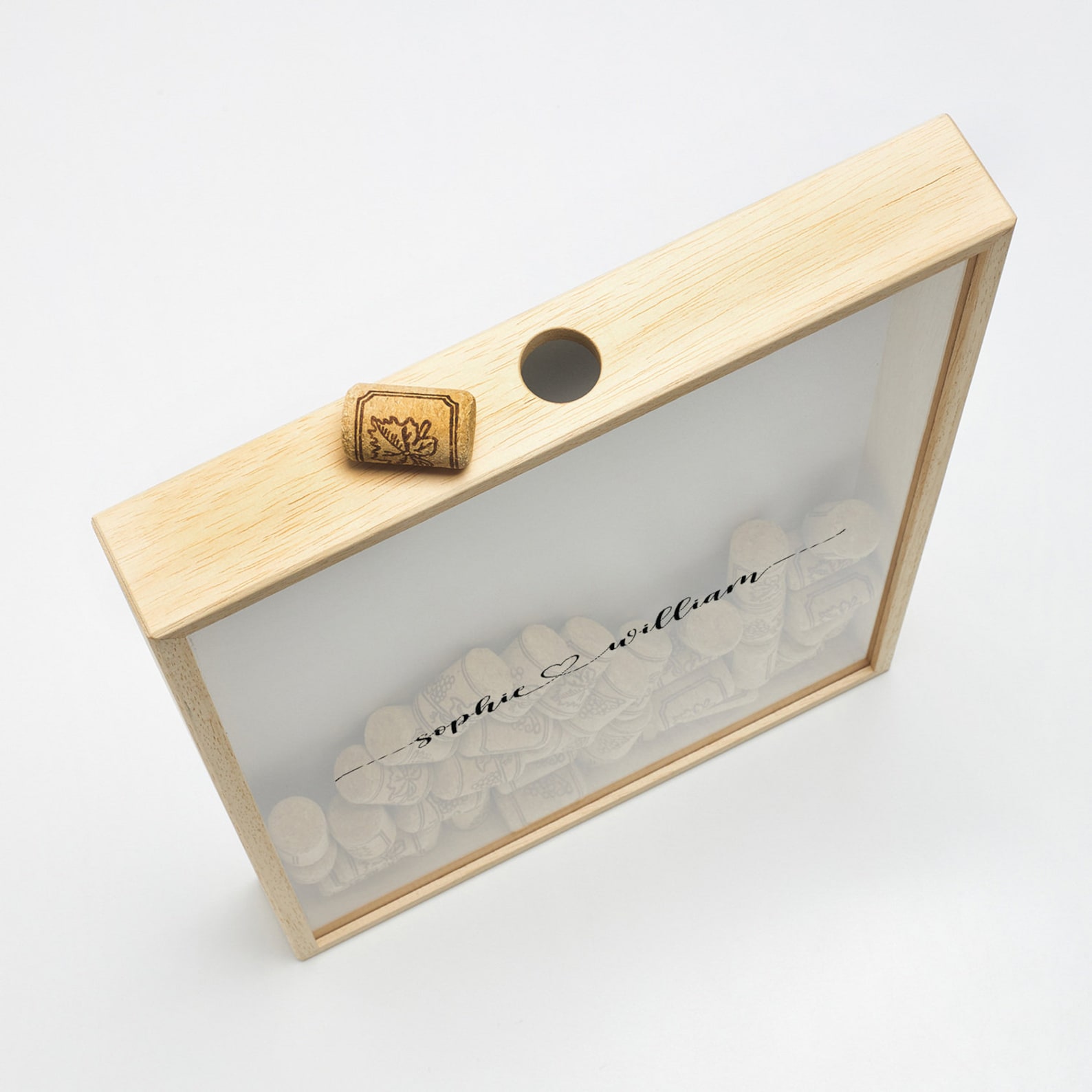 Name Personalized Wine Cork Collector Shadow Box, Wine Cork Frame ...