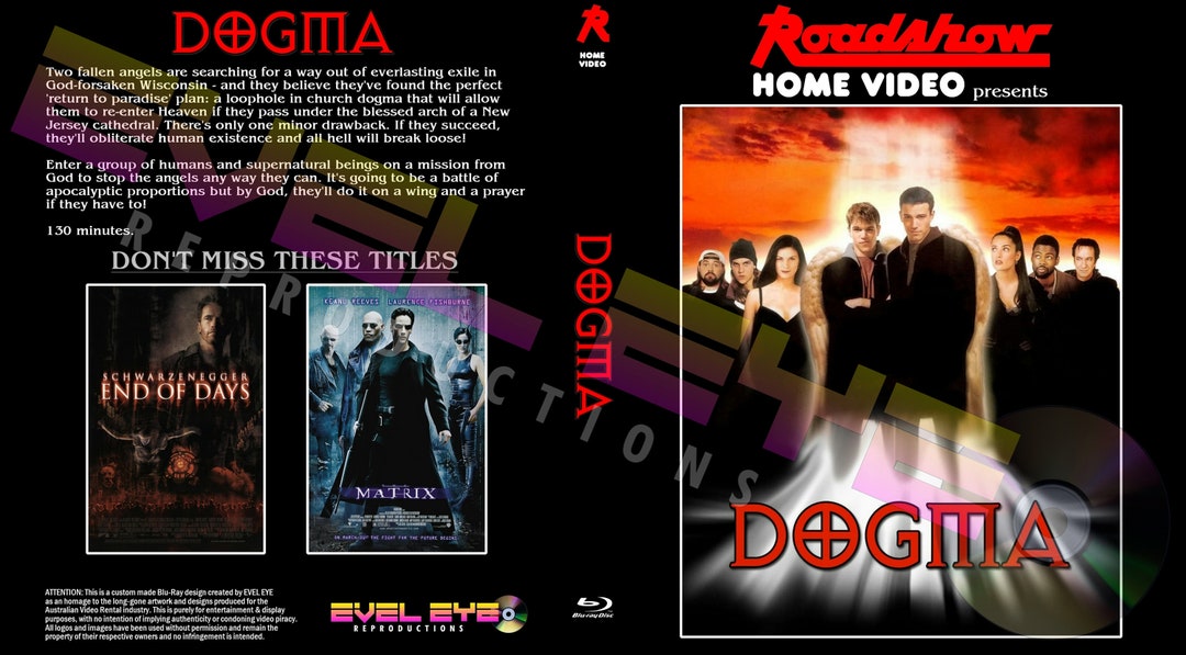 Dogma 1999 Custom Blu-ray - Etsy
