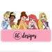 Princess Nameplate PNG BUNDLE - Etsy
