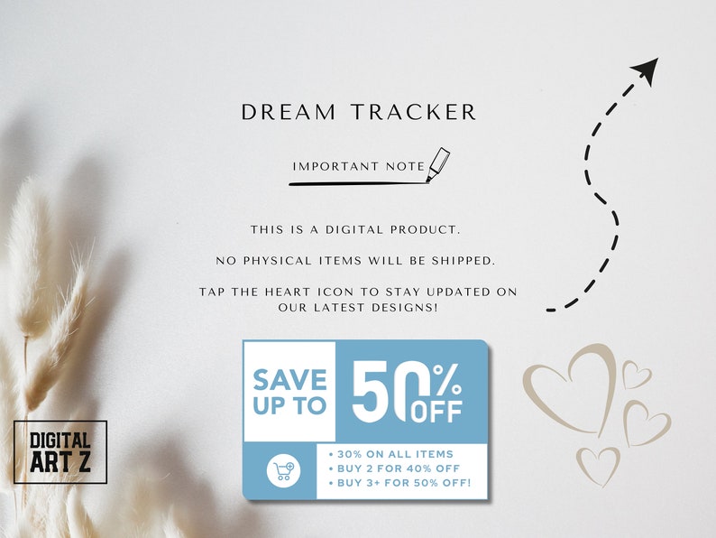 Dream Tracker Yearly, A5 Printable Sleep Log, Daily Analysis, Bullet ...