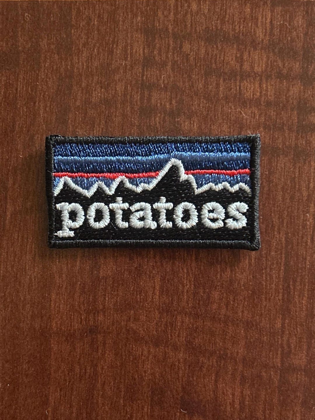 Parody Aviation Pencil Tab Patch - Potatoes - Sew on / Iron On - Etsy