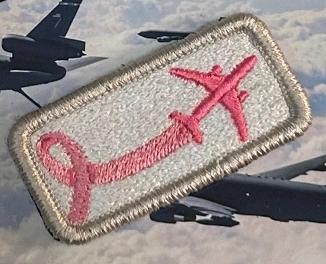 Breast Cancer Awareness Aviation Pencil Tab Removable Patch - Cancer ...