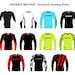 Editable Vector Rash Guard Mockup: Custom Design Template (digital ...
