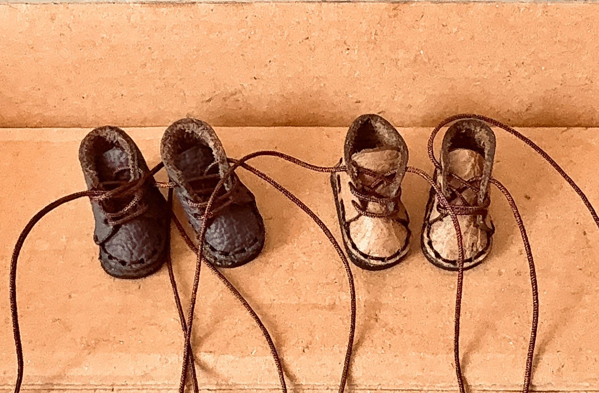 Handmade Leather Shoes for Frogs: Miniature Knit Shoes - Etsy