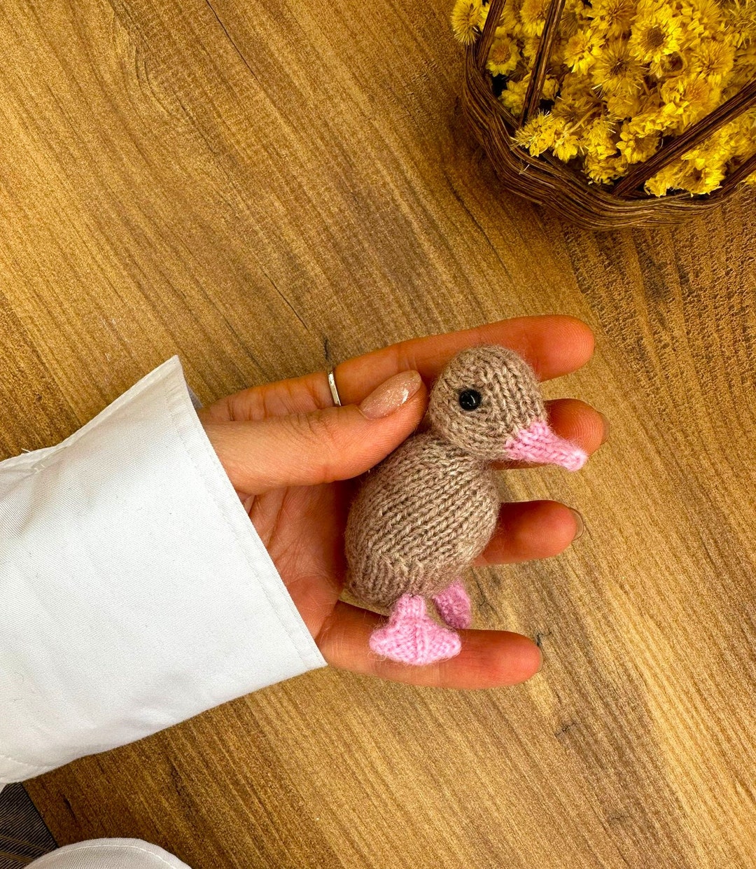 NEW Lucky Duckling Knitted Duck Knitting Duck - Etsy