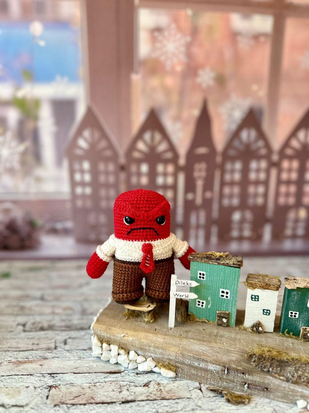 Amigurumi Anger Doll ,crochet Plush Gifts , Finished Doll Gift for Her ...