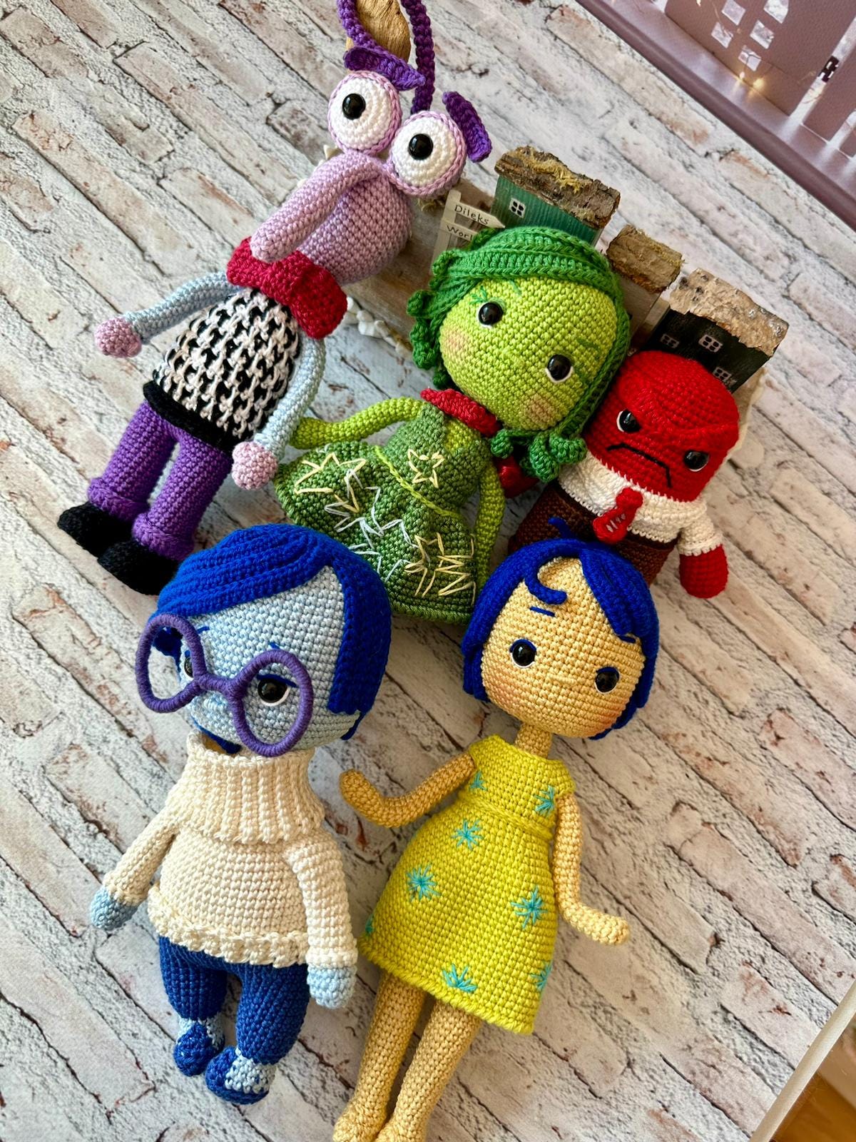 Amigurumi Disgust Doll ,crochet Plush Gifts , Finished Doll Gift for ...