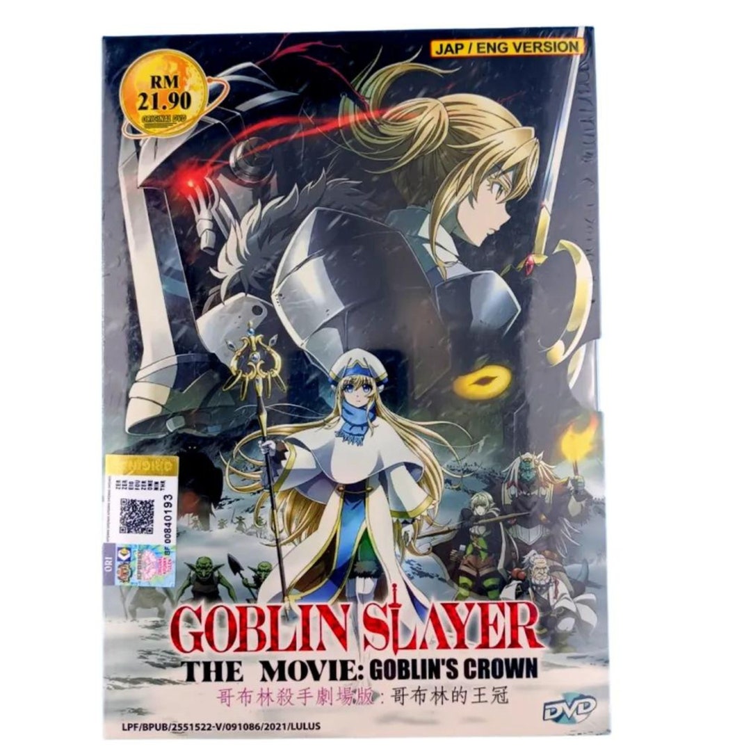 DVD Anime Goblin Slayer the Movie: Goblin's Crown 2020 Film English ...