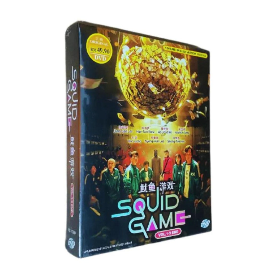 Korean Drama Squid Game DVD Complete TV Series english Dubbed Free ...