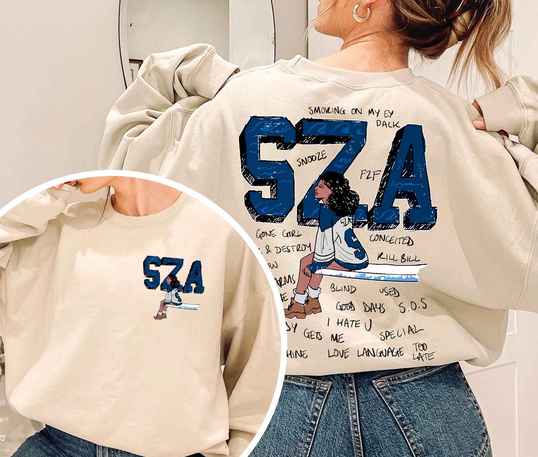 Vintage SZA Png, Sza SOS Album Merch, SZA Merch, Sza Sos Tour Shirt ...