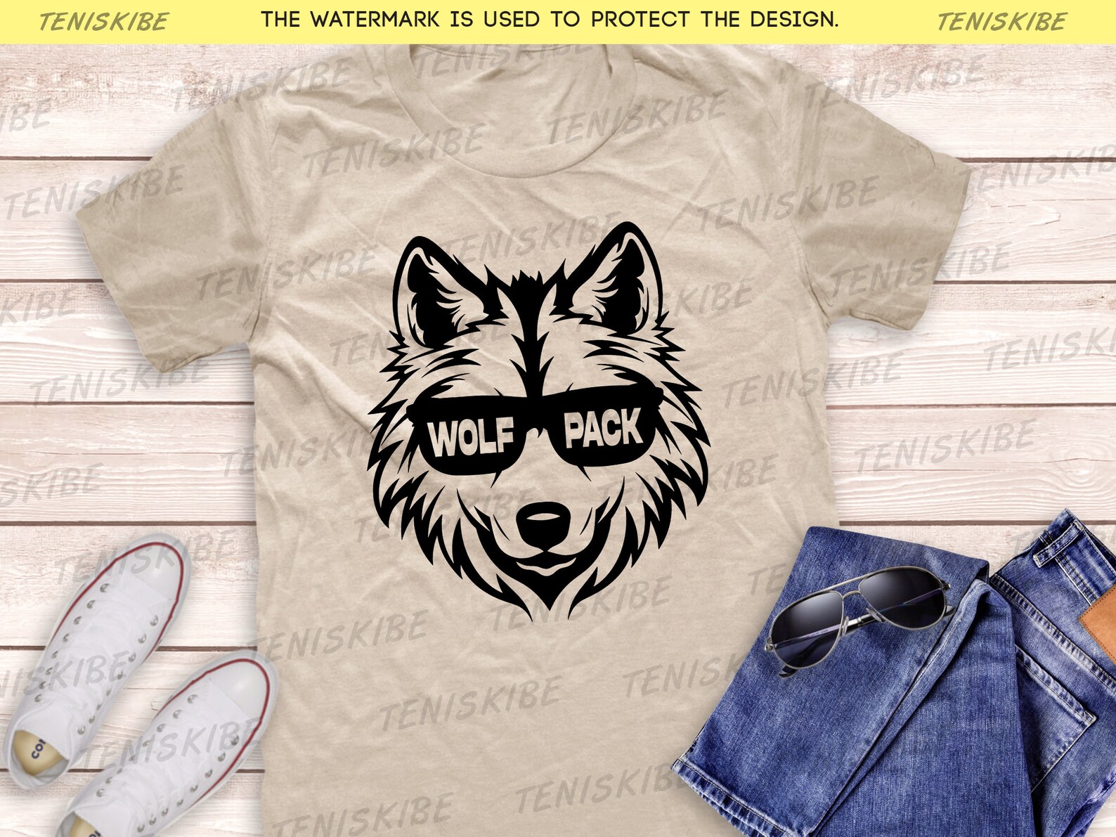 Wolf Pack Shirt, Family Matching Shirts, Wolf Pack T-shirt, Wolf Lover ...
