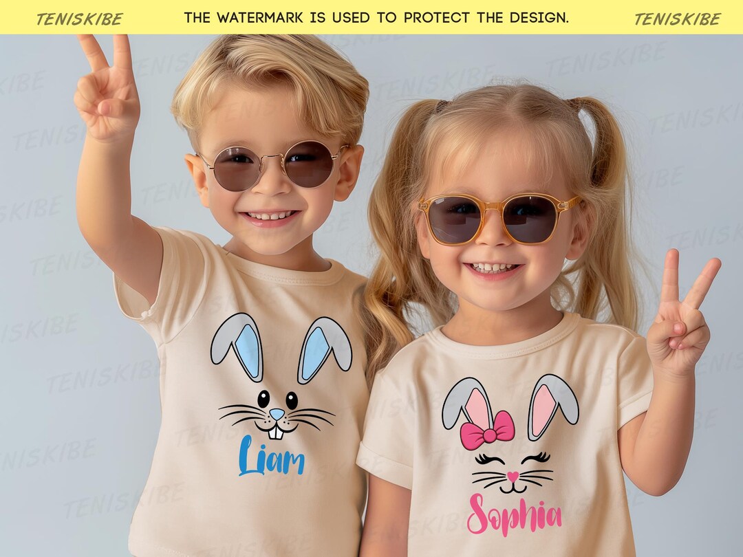 Easter Custom Shirt, Bunnies Shirt, Easter Outfit, Personalized Easter ...