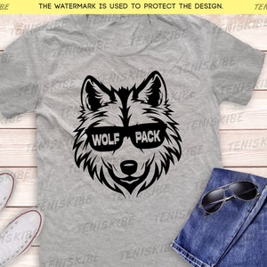Wolf Pack Shirt, Family Matching Shirts, Wolf Pack T-shirt, Wolf Lover ...