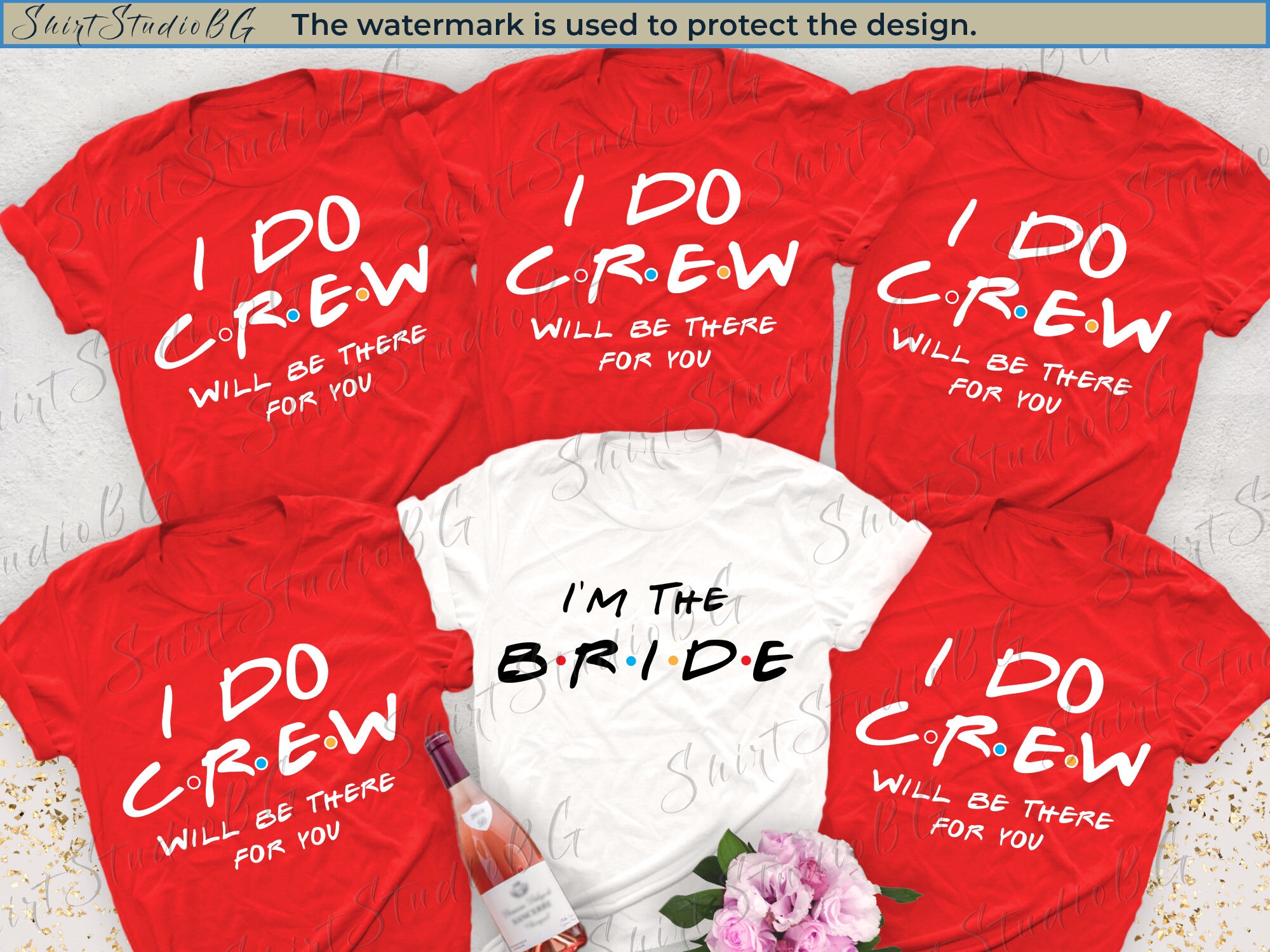 Bachelorette Party Shirts Bride Squad Shirts Will Be There For You