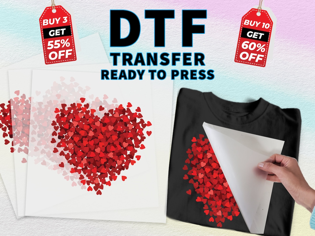 Heart of Hearts, Ready to Press, Valentines Day Transfer, Valentines ...