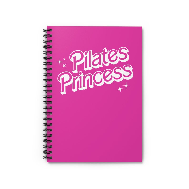 Pilates Princess Notebook - Etsy
