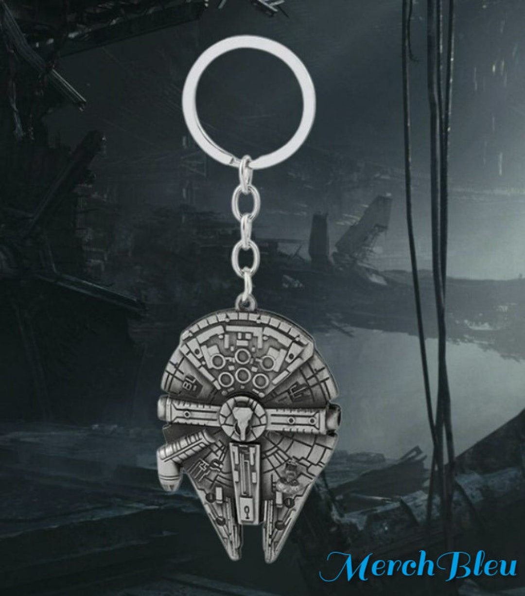 Millennium Falcon Star Wars Keychain - Etsy