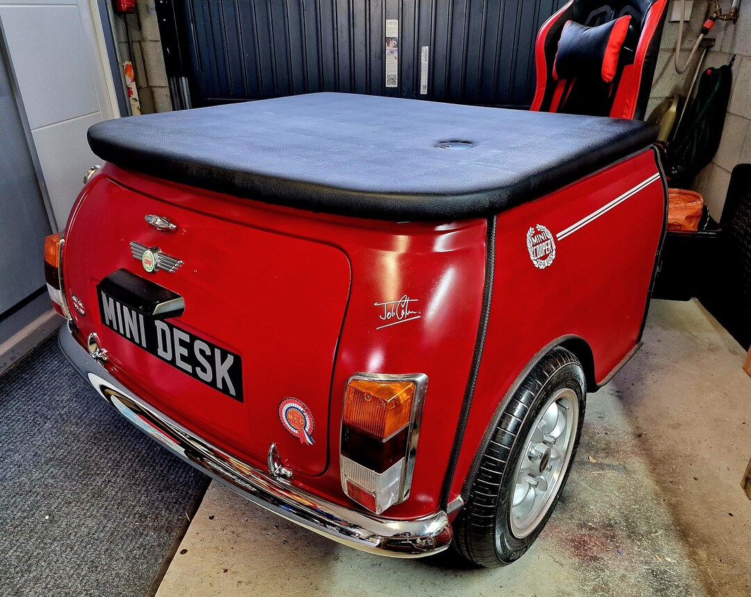 Classic Mini Cooper Home Office Desk & Matching Chair - Etsy